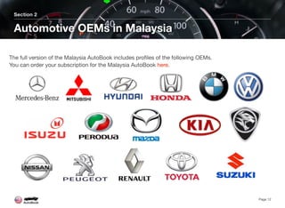 Malaysia AutoBook 2019 Preview | PDF | Automotive Industry | Industries