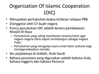 Malaysia dan oic new | PPT