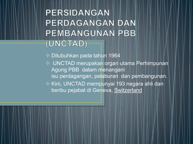 Malaysia dan pertubuhan bangsa bangsa bersatu (pbb) | PPTX