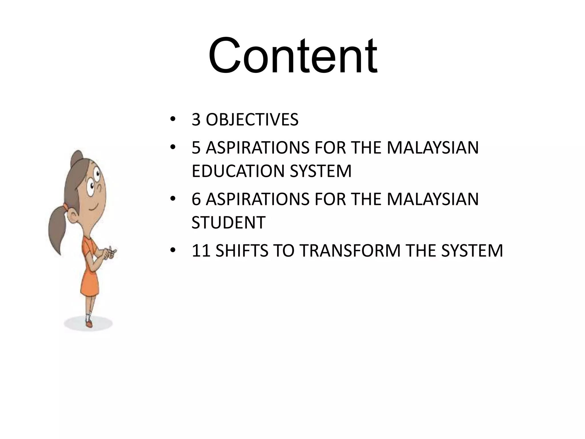 Malaysia Education Blueprint 2013-2025 | PPTX