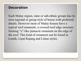 HISTORY: Malaysian Architecture 1.0 | PPTX