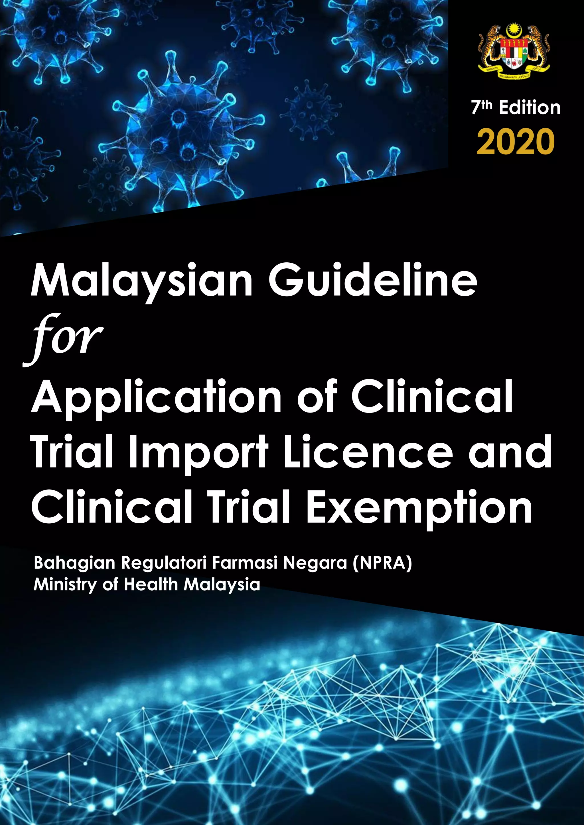 Malaysian Guideline for Application of Clinical Import Licence (CTIL ...
