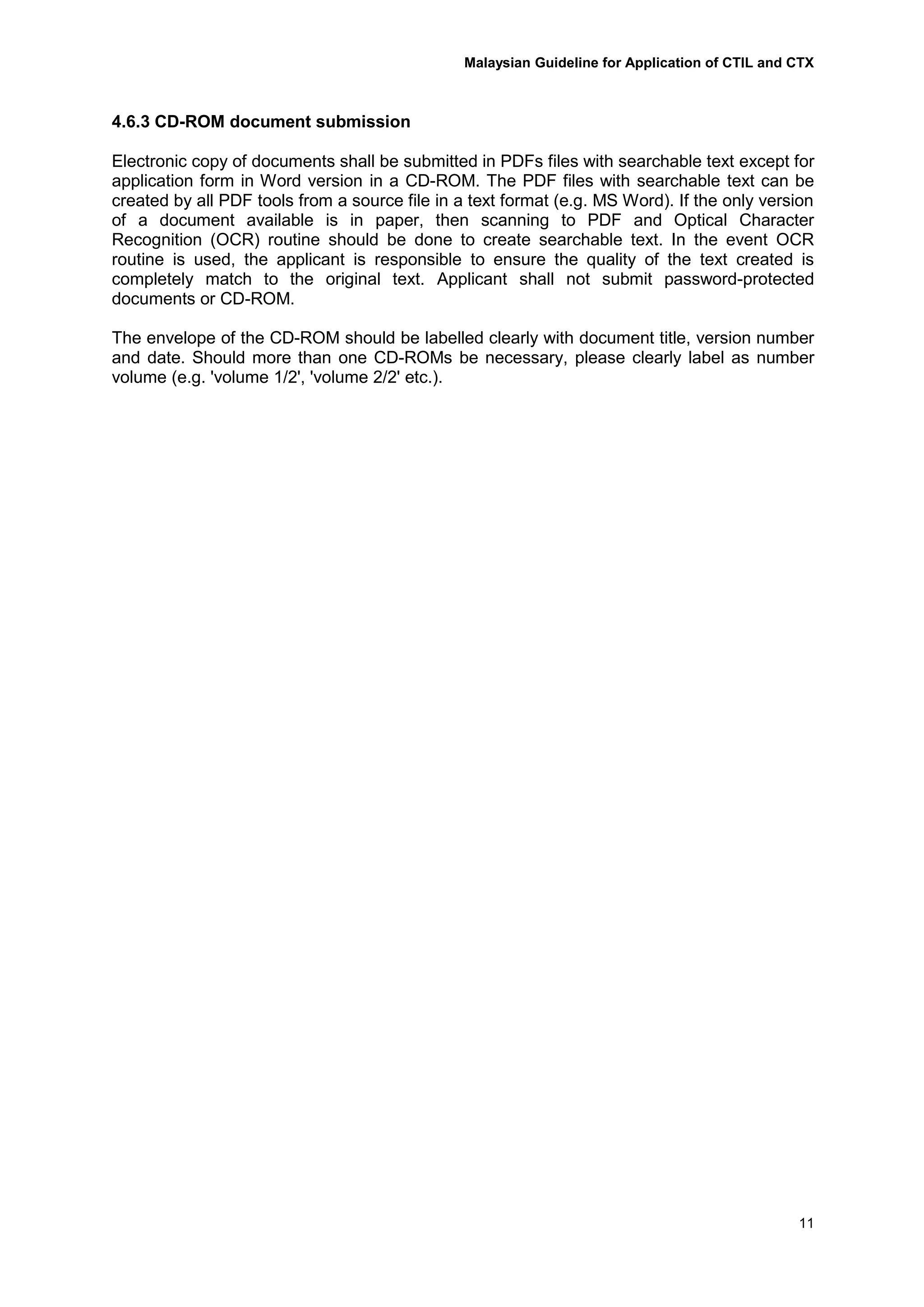 Malaysian Guideline for Application of Clinical Import Licence (CTIL ...