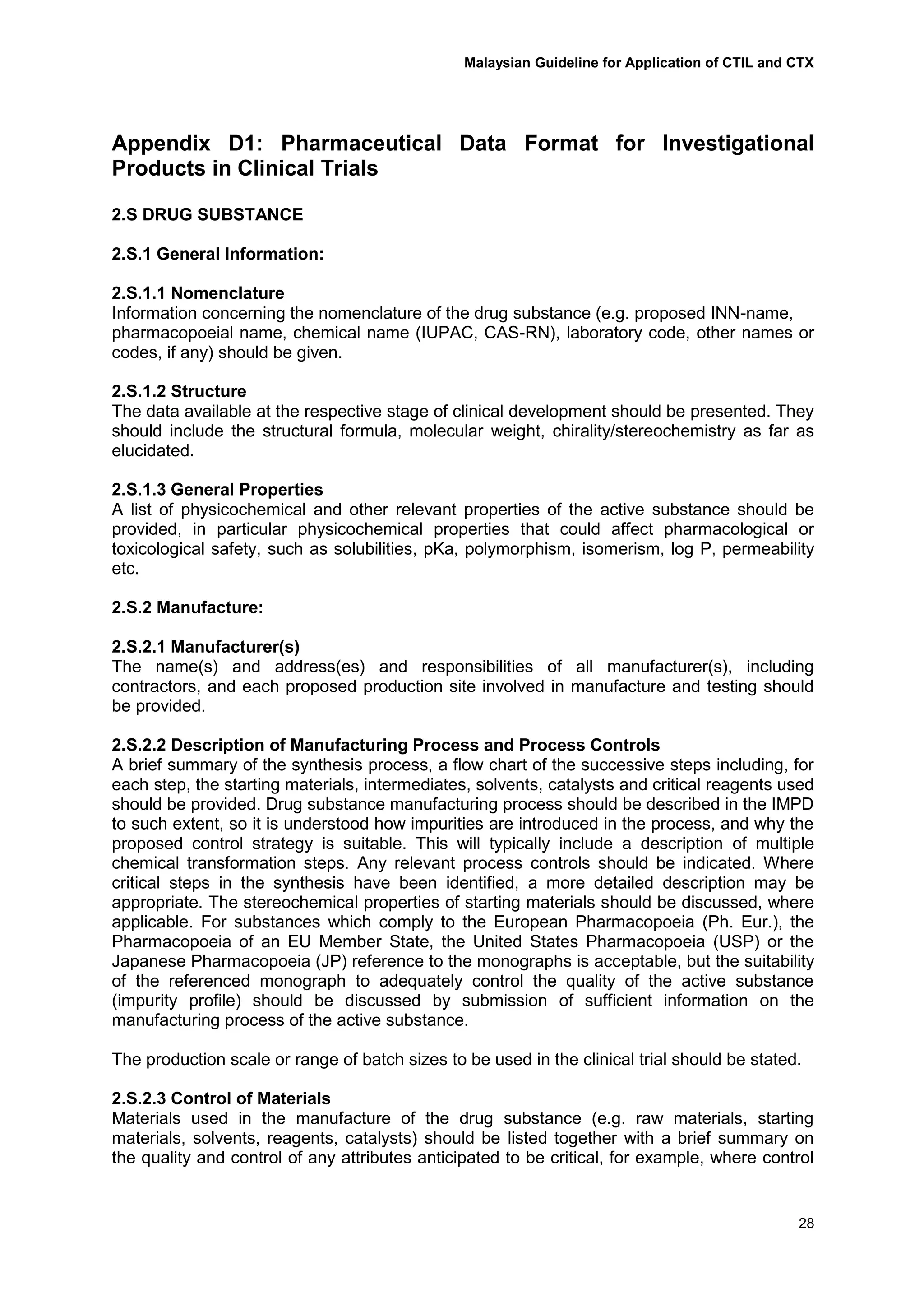 Malaysian Guideline for Application of Clinical Import Licence (CTIL ...