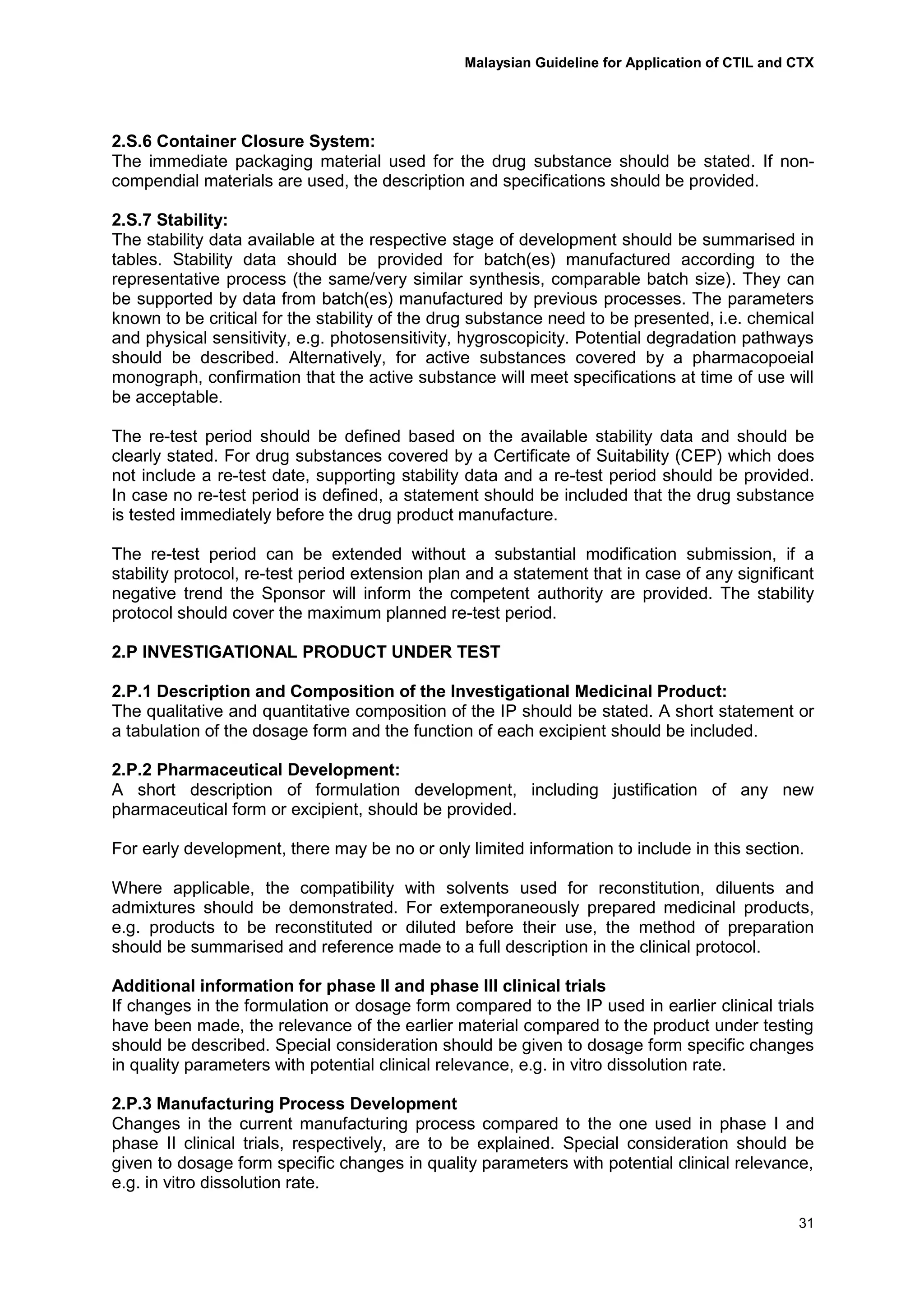 Malaysian Guideline for Application of Clinical Import Licence (CTIL ...