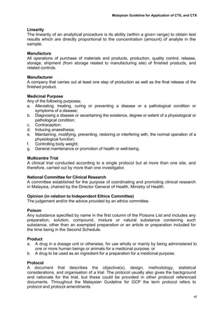 Malaysian Guideline for Application of Clinical Import Licence (CTIL ...