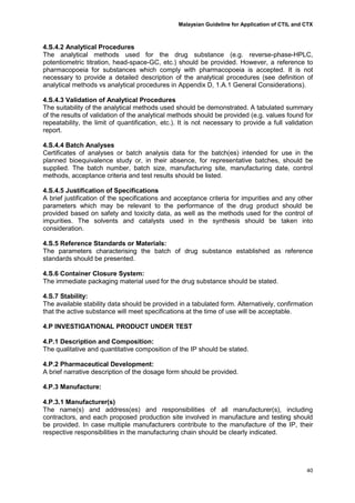 Malaysian Guideline for Application of Clinical Import Licence (CTIL ...