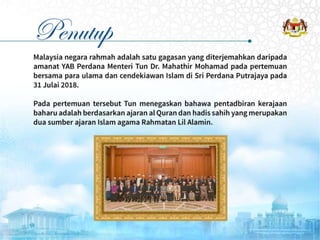 Malaysia negara rahmat dr mujahid | PPT