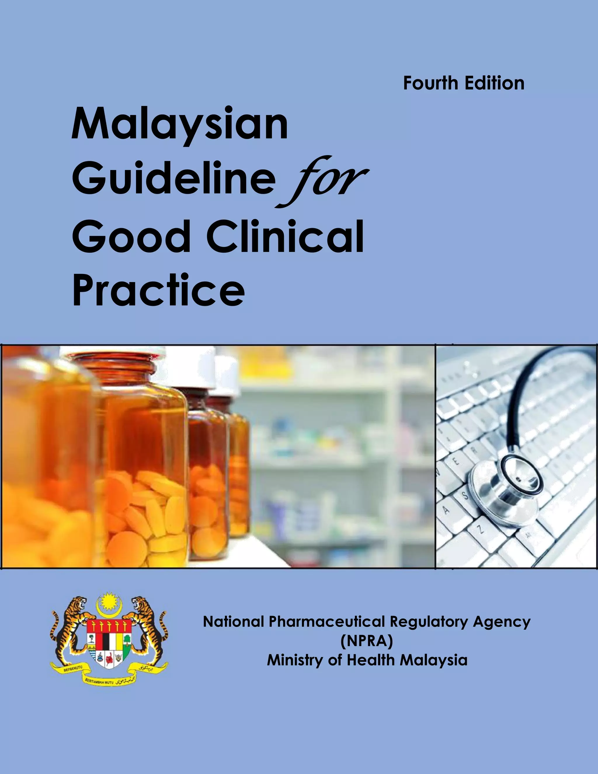 Malaysian Guideline for Good Clinical Practice | PDF