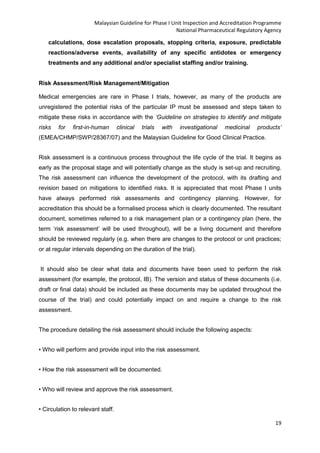 Malaysian Guideline for Phase 1 Unit Inspection & Accreditation ...