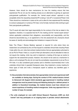 Malaysian Guideline for Phase 1 Unit Inspection & Accreditation ...