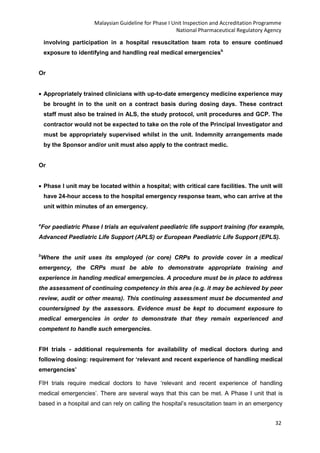 Malaysian Guideline for Phase 1 Unit Inspection & Accreditation ...