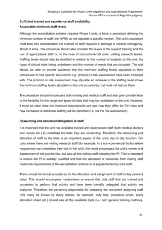 Malaysian Guideline for Phase 1 Unit Inspection & Accreditation ...