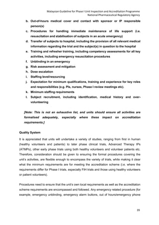 Malaysian Guideline for Phase 1 Unit Inspection & Accreditation ...