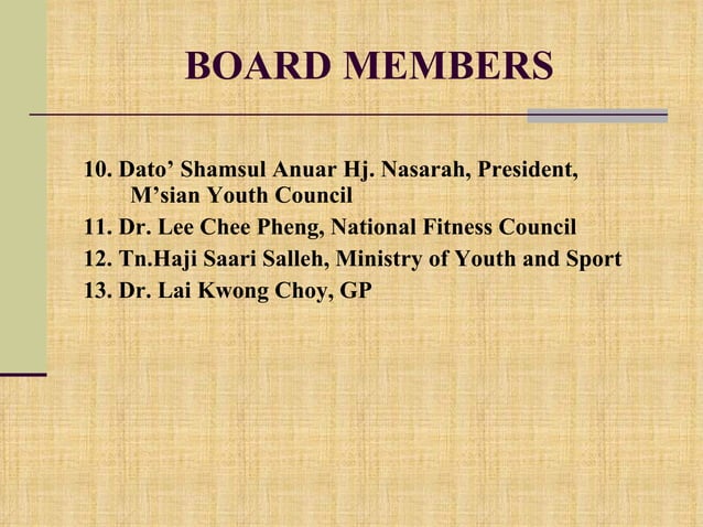 Malaysian Health Promotion Board (Mhpb) Objectives, Functions And ...