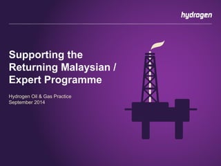 Oil & Gas Recruitment in Malaysia: Hydrogen Group | PPT