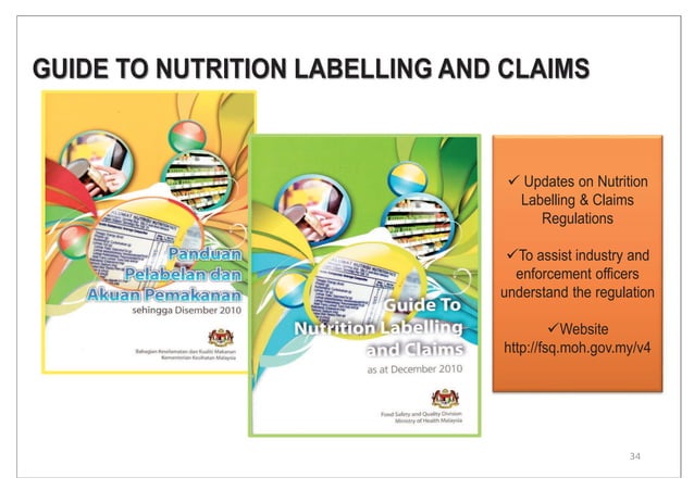 MALAYSIA Nutrition & Labeling Claims_2015 | PDF | Healthy Cooking and ...