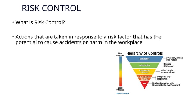 Malaysia OSHA understanding (HIRARC).pptx | Injuries | Diseases and ...