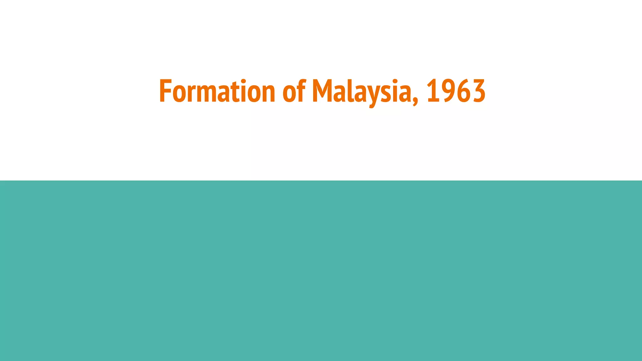 Malaysia political history | PDF