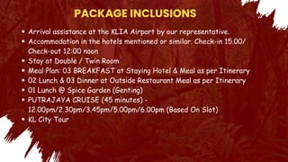 Malaysia Group Tour Package | Travel Agency in Chennai | Capstone ...