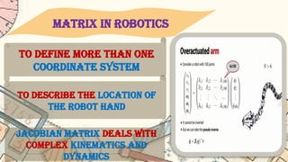 Matrix in our real life situation and uses | PPTX