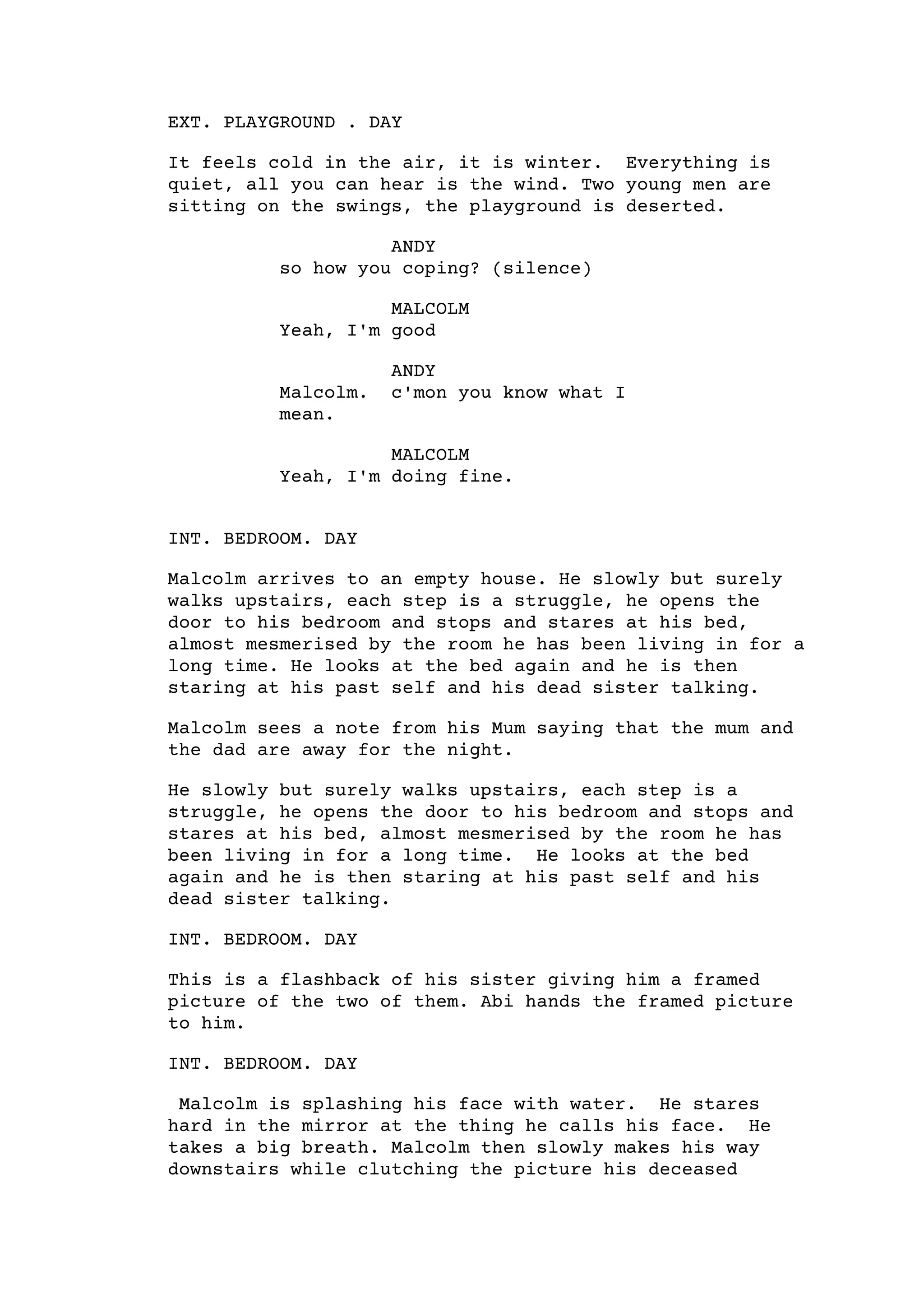 Malcolm 5th draft | PDF