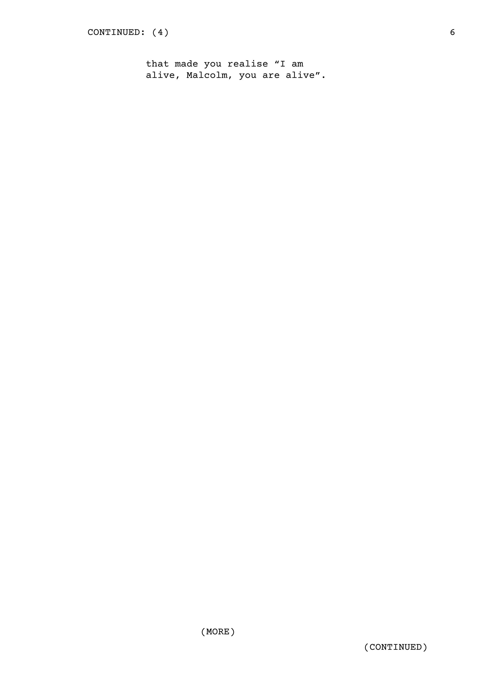 Malcolm 5th draft | PDF