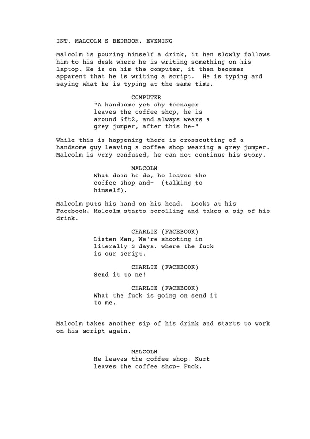 Malcolm 1st Draft | PDF