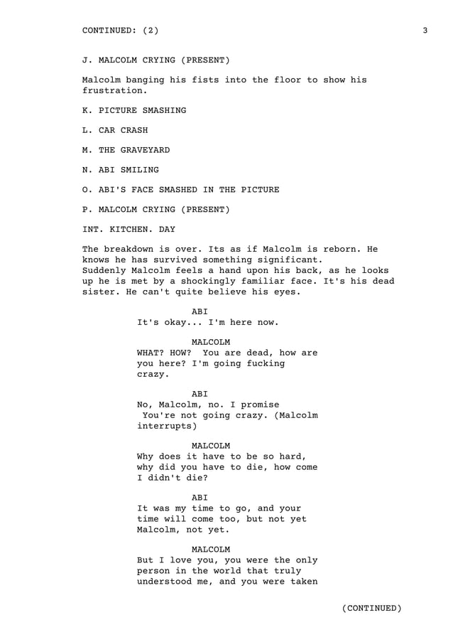 Malcolm final draft | PDF