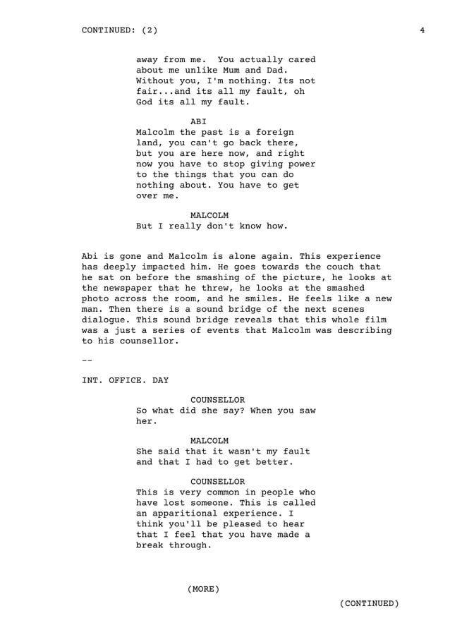 Malcolm final draft | PDF