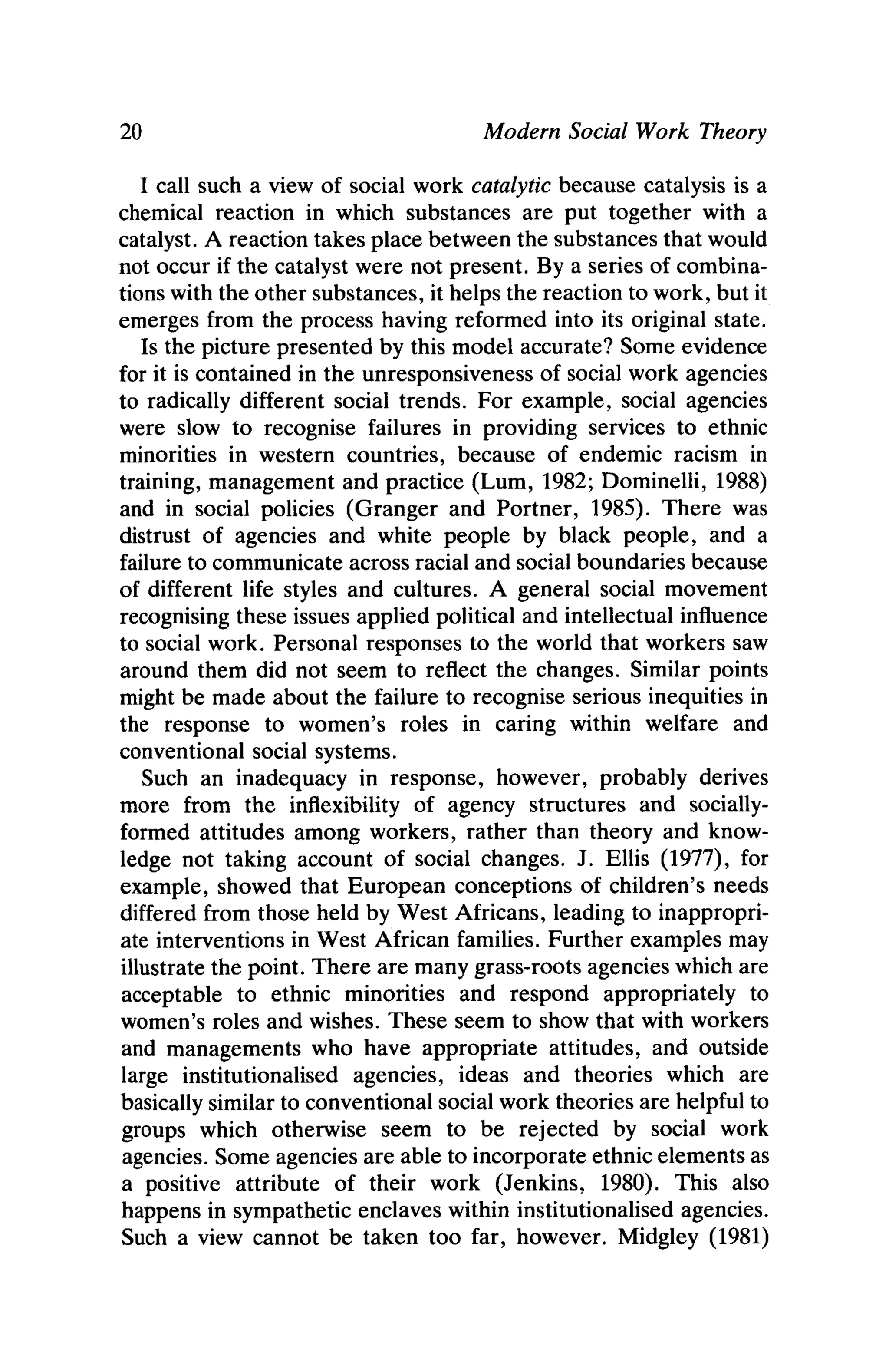 Modern Social Work Theory 1st Edition - Malcolm Payne | PDF