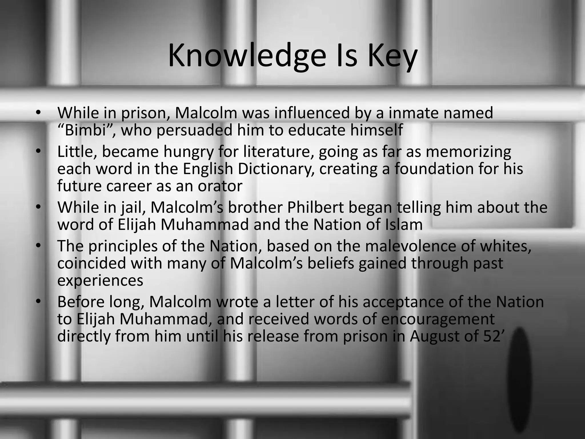 Malcolm X. ONE OF OUR NATIONS HEROES | PPTX