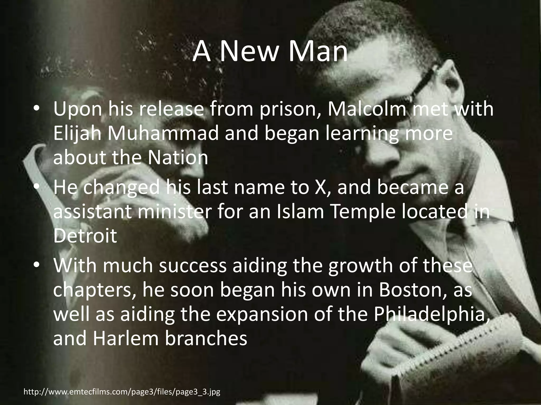 Malcolm X. ONE OF OUR NATIONS HEROES | PPTX