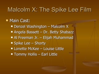 Malcolm X: Angel or Demon? | PPT