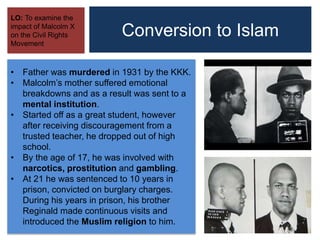 Malcolm X Brother Reginald