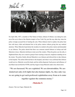 Malcolm X | PDF | Islam | Religion & Spirituality