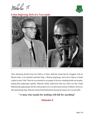 Malcolm X | PDF | Islam | Religion & Spirituality