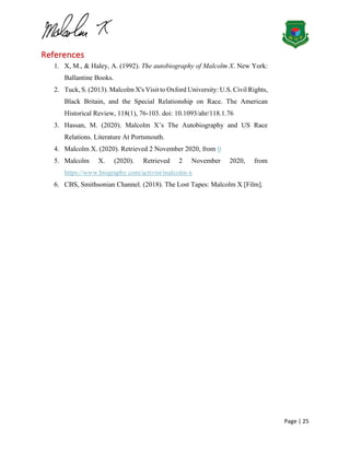 Malcolm X | PDF