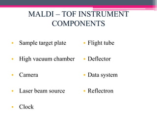 MALDI - TOF | PPTX