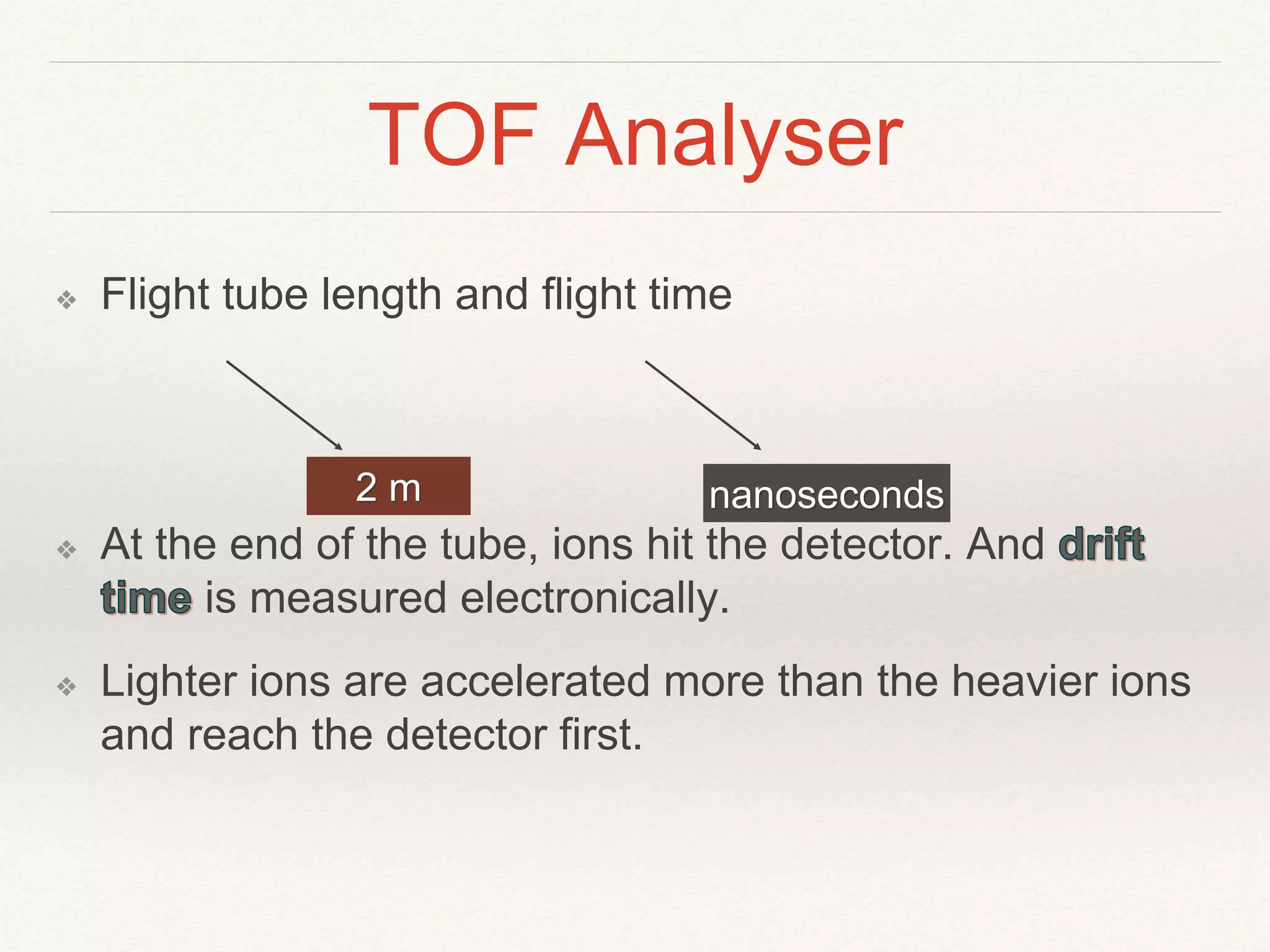 MALDI-TOF Mass Spectrometry | PPTX | Chemistry | Science