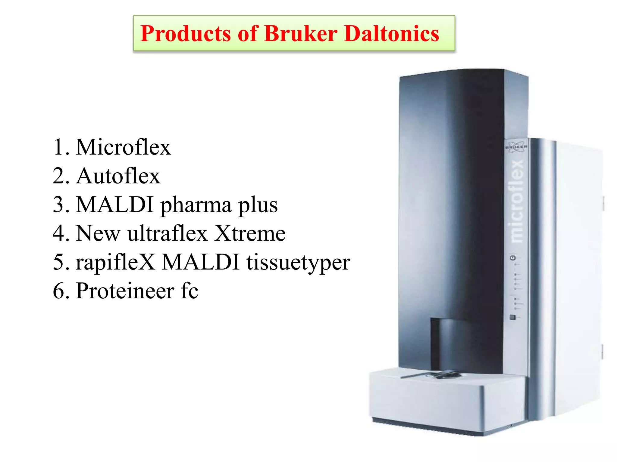 Maldi tof in proteomics (genomics) | PPTX