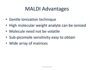 Maldi tof ppt adnya | PPTX