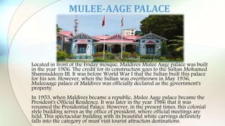 MALDIVES | PPTX
