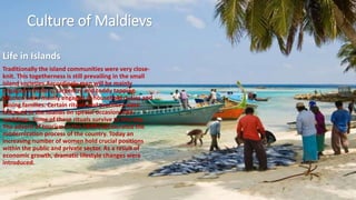 Maldives, landmarks, culture, food | PPTX