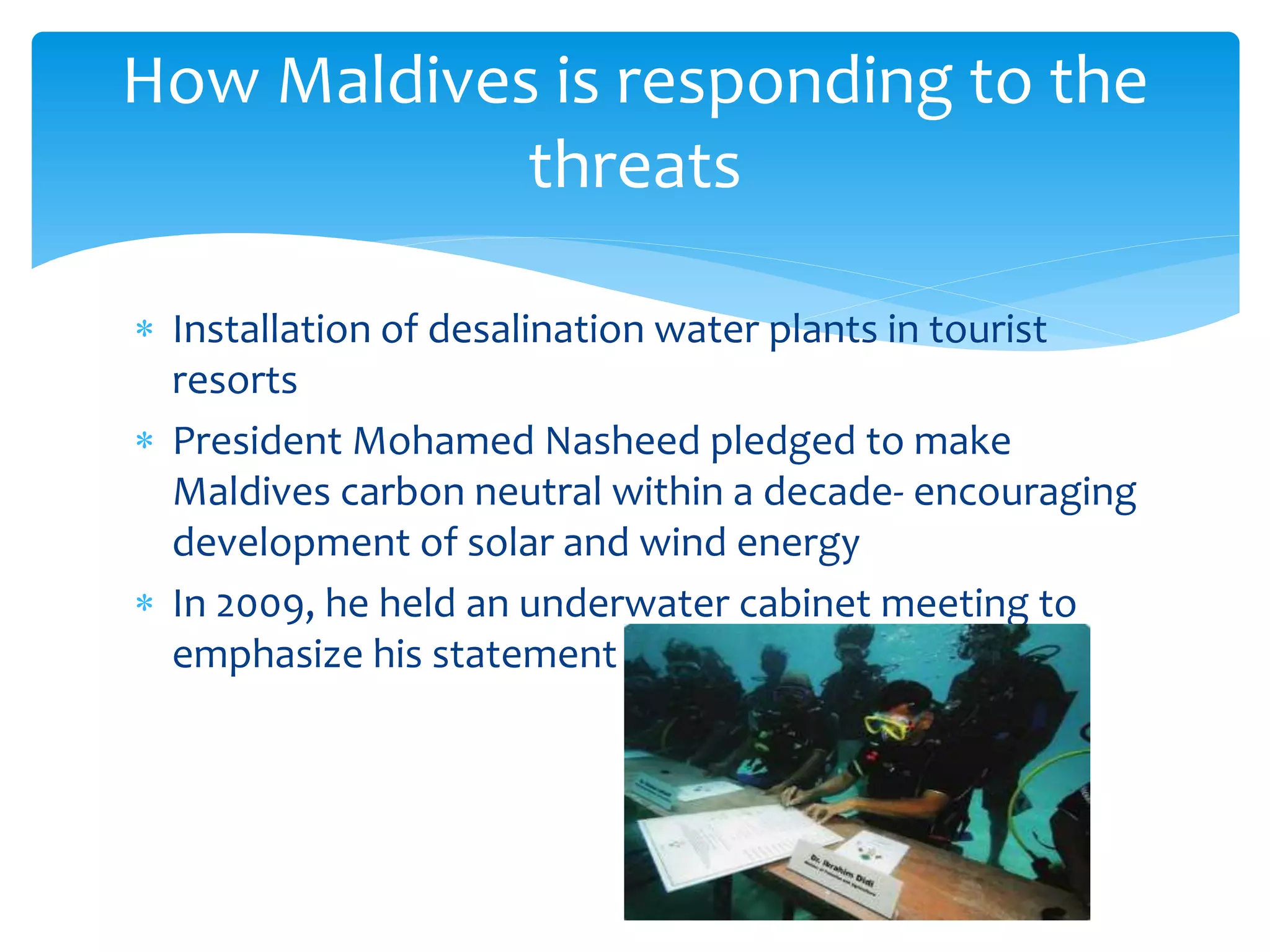 Tourism in small island states - The Maldives | PPTX