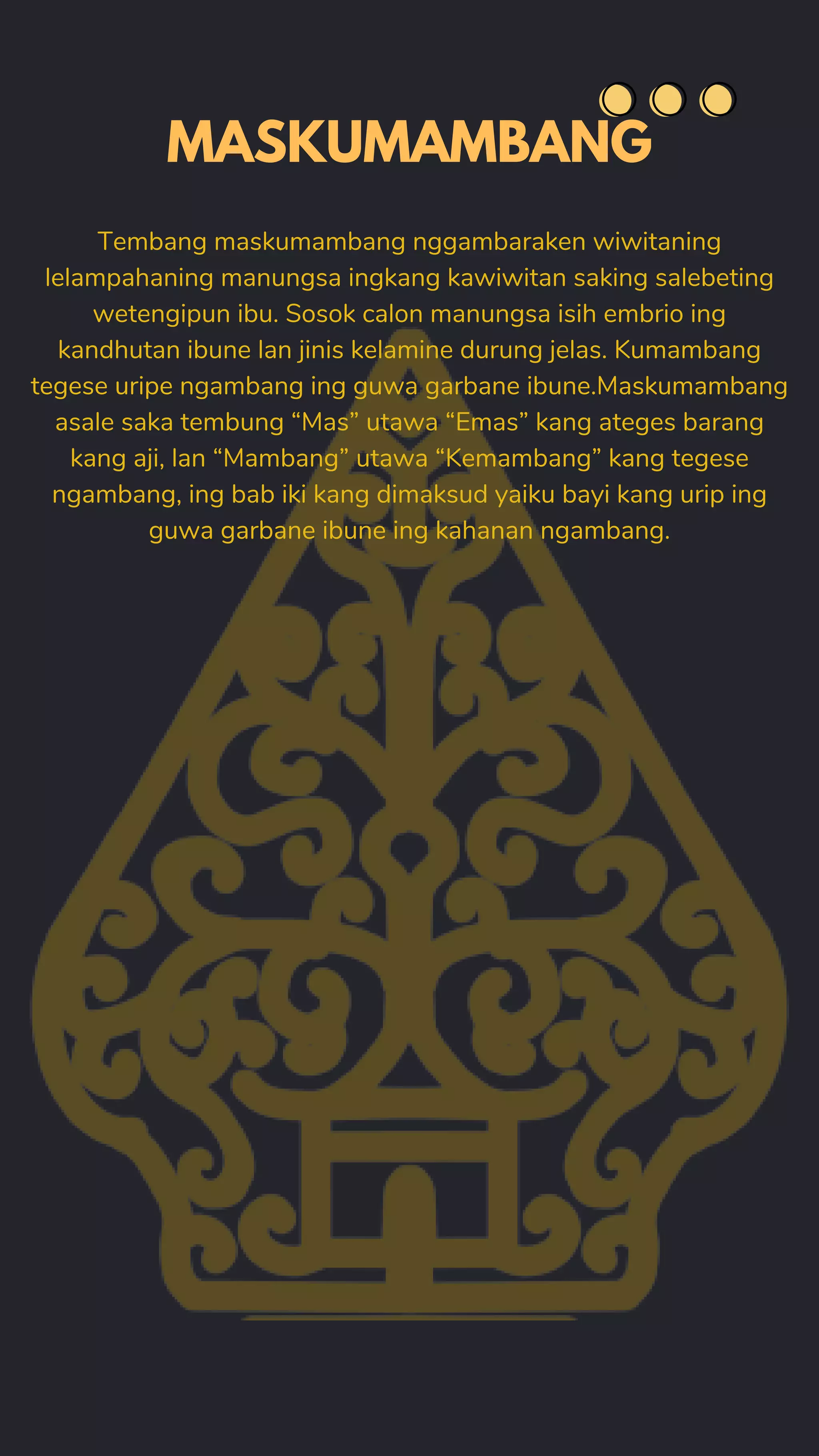 Tembang Macapat | PDF