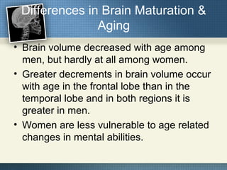 Male and female brain what constitutes the gender | PPT