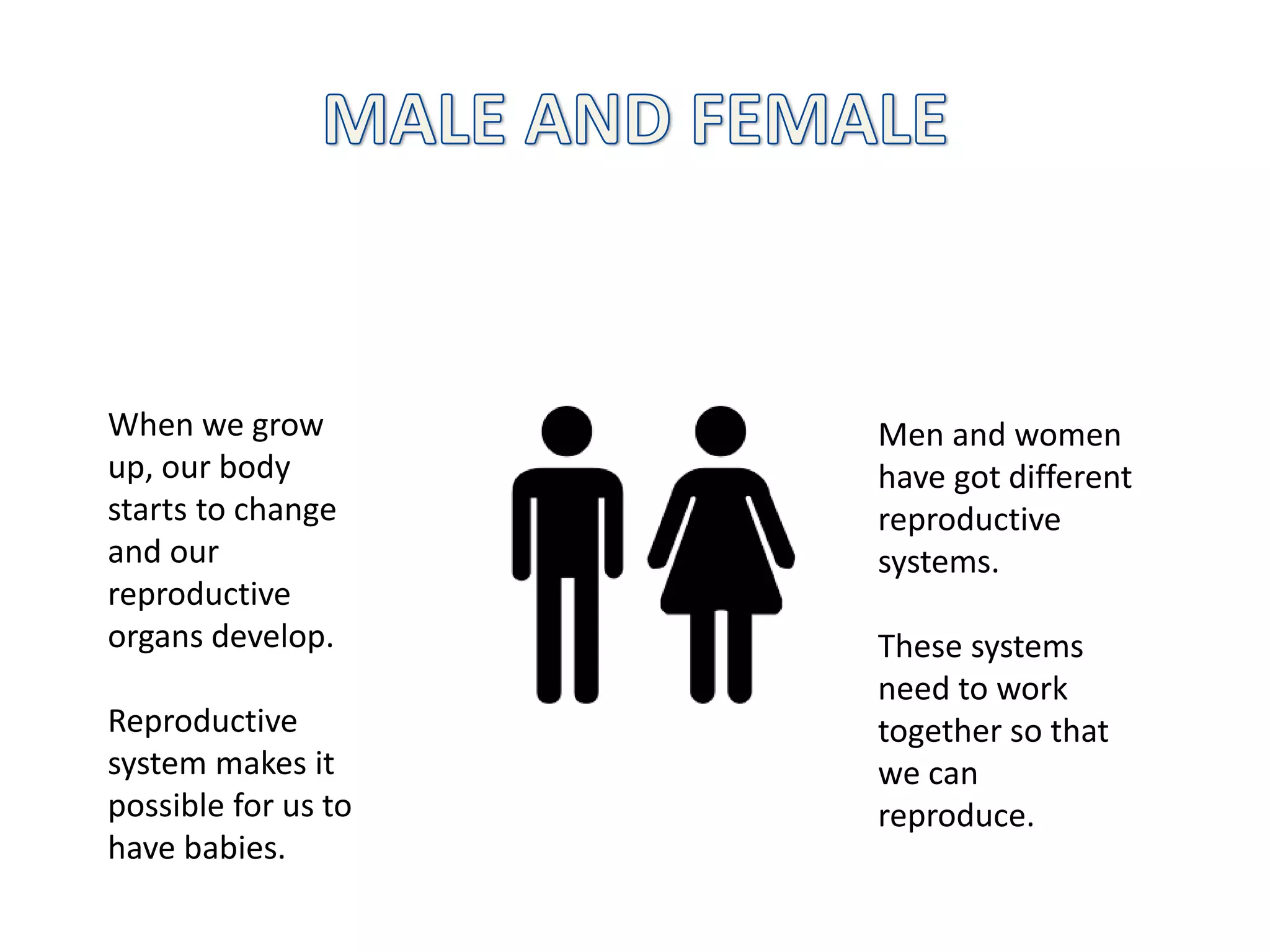 Male and female charact | PPTX