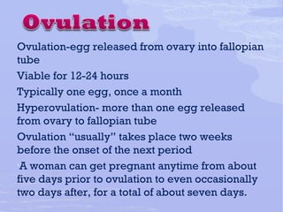 Male and Female Reproductive Systems | PPT