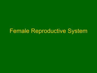 Male and female rep system | PPT